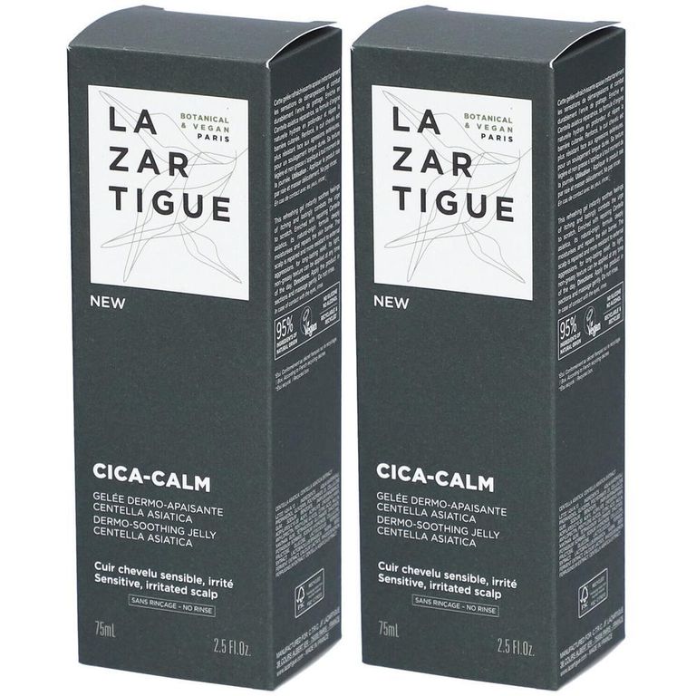 Lazartigue Cica-Calm Gelée Dermo-Apaisante Centella Asiatica 2x75 ml ...