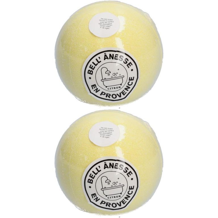 Bell Ânesse - Boule de bain effervescente au citron bio 2x1 pc(s ...