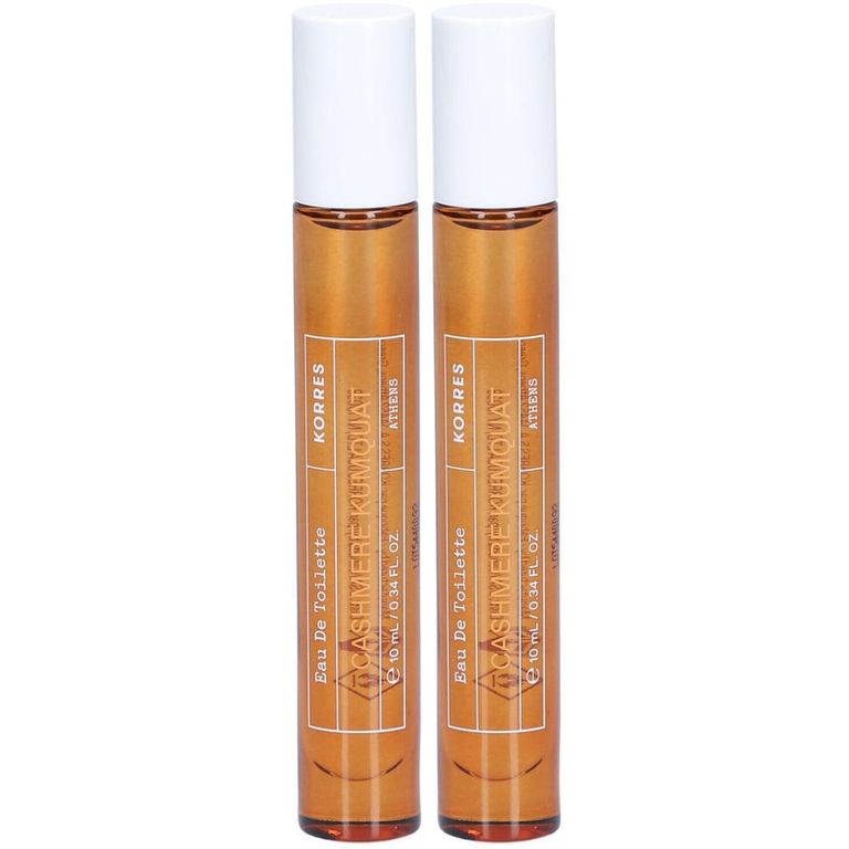 Korres Eau de Toilette Cashmere Kumquat Roll-on 2x10 ml - Farmaline