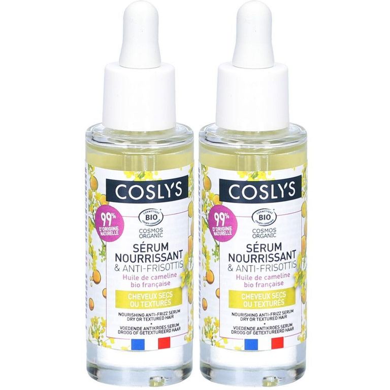 Coslys serum voor droog & getextureerd haar 2x30 ml - Farmaline