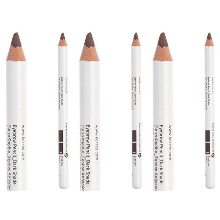 Korres Cedar Wood Eyebrow No 1 Dark Shade Pencil 3x1,13 g - Farmaline