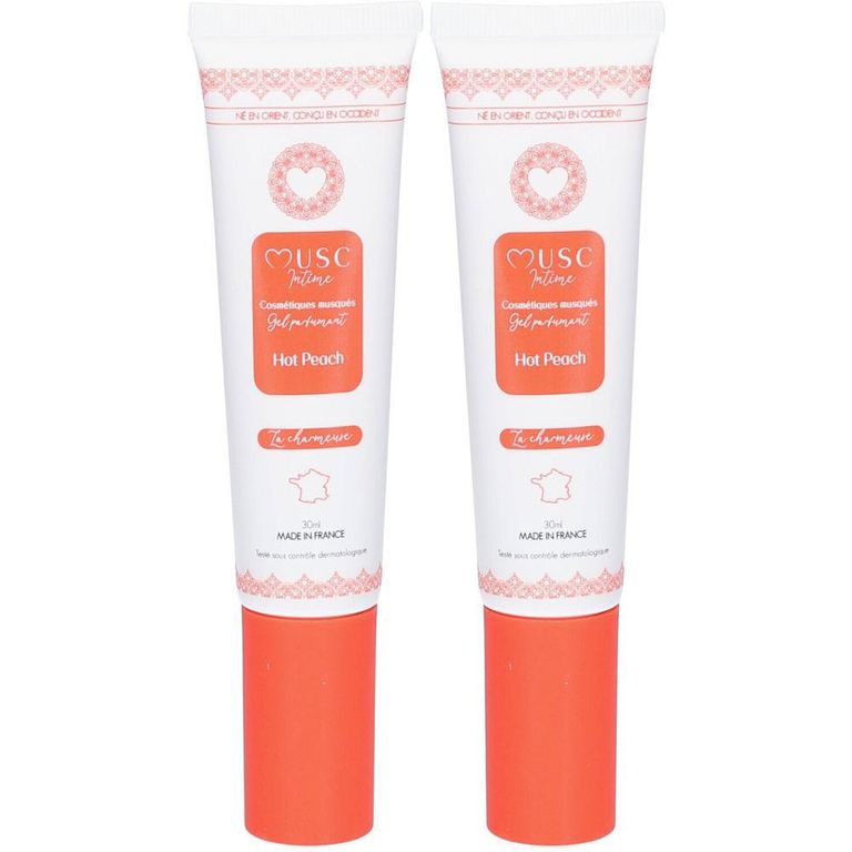 Musc Intime Hot Peach Gel Parfumant 2x30 ml - Farmaline