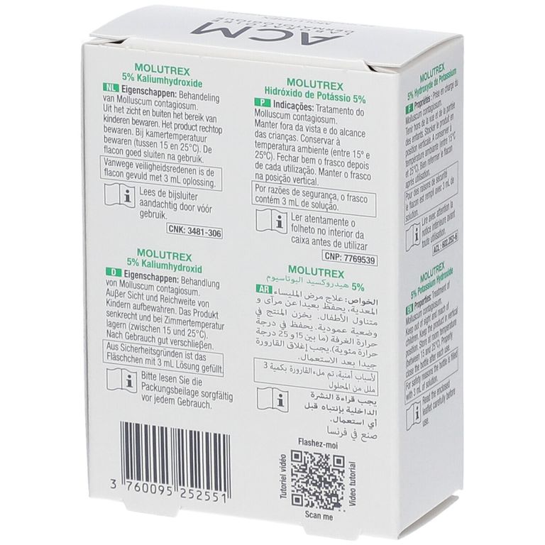 ACM Molutrex 3 ml - Farmaline