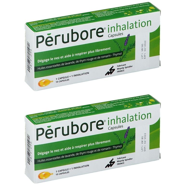 Perubore Inhalateur 2x15 pc(s) - Farmaline