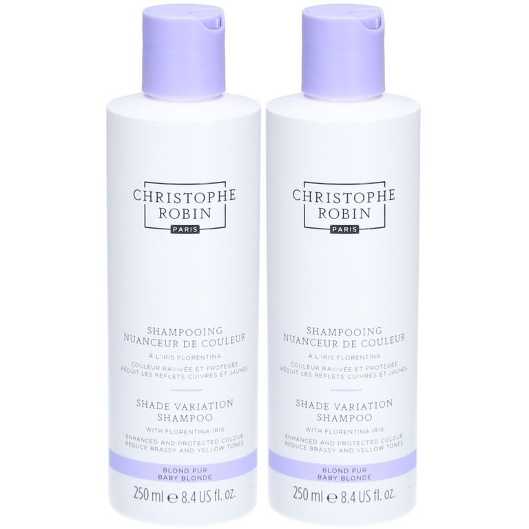 CHRIS ROBIN SH NUAN COUL IRIS250ML x2 2x250 ml - Farmaline