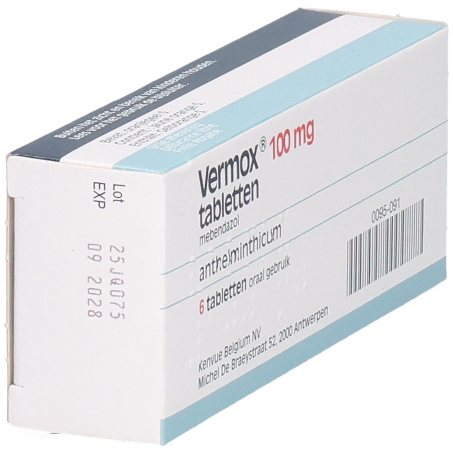 Vermox 100mg 6 St - Farmaline