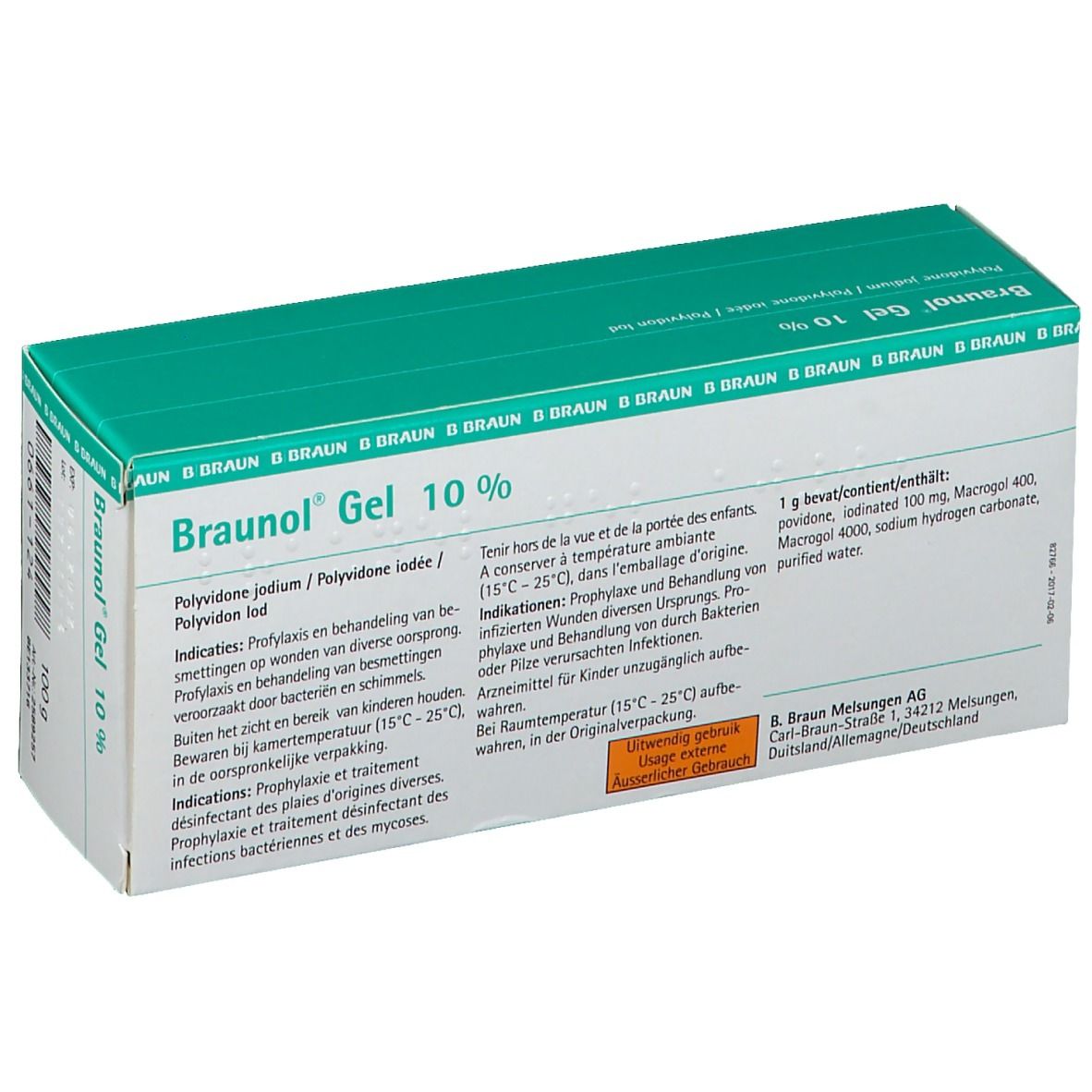 Braunol 100 g - Farmaline
