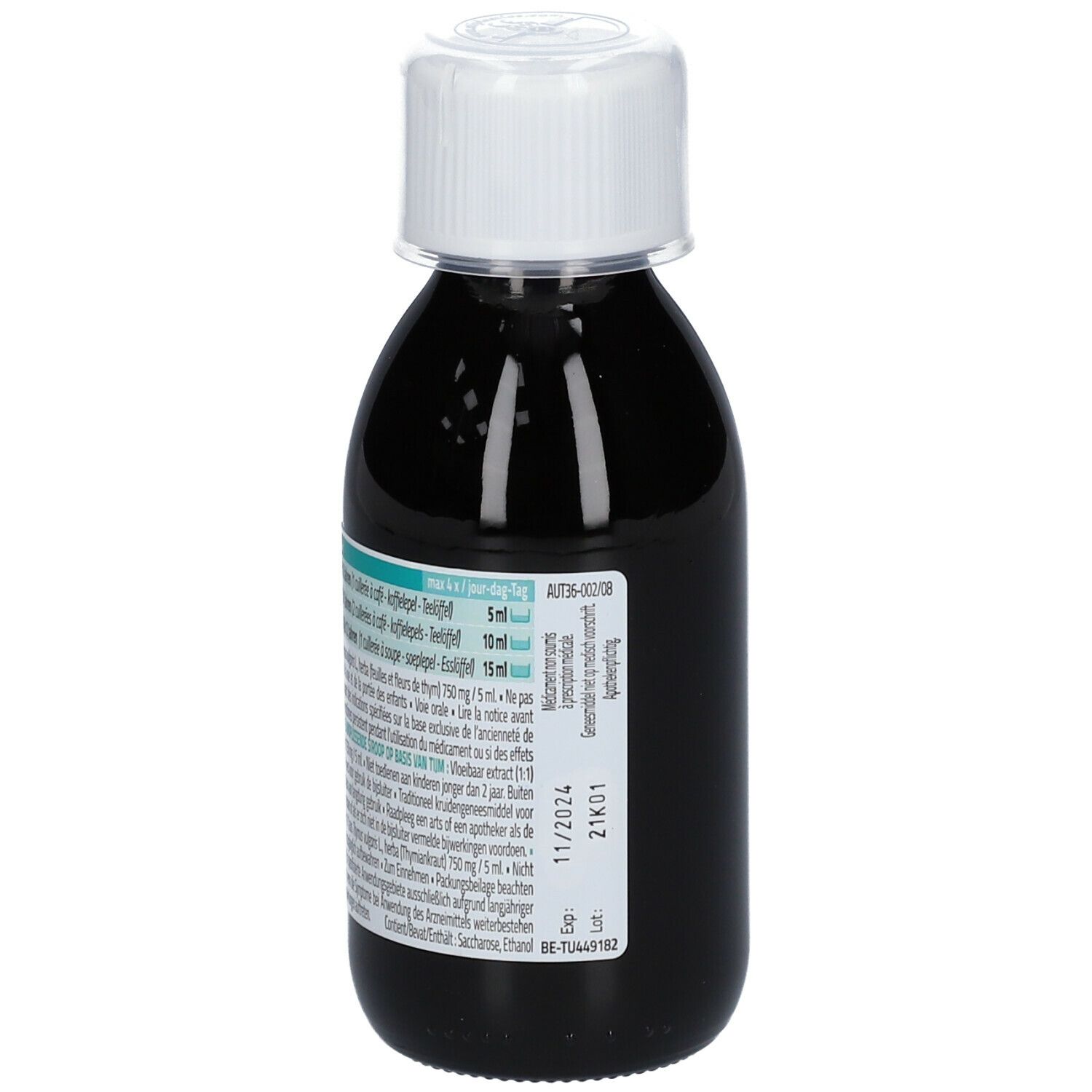 Thymoseptine® Tijmsiroop 150 ml - Farmaline