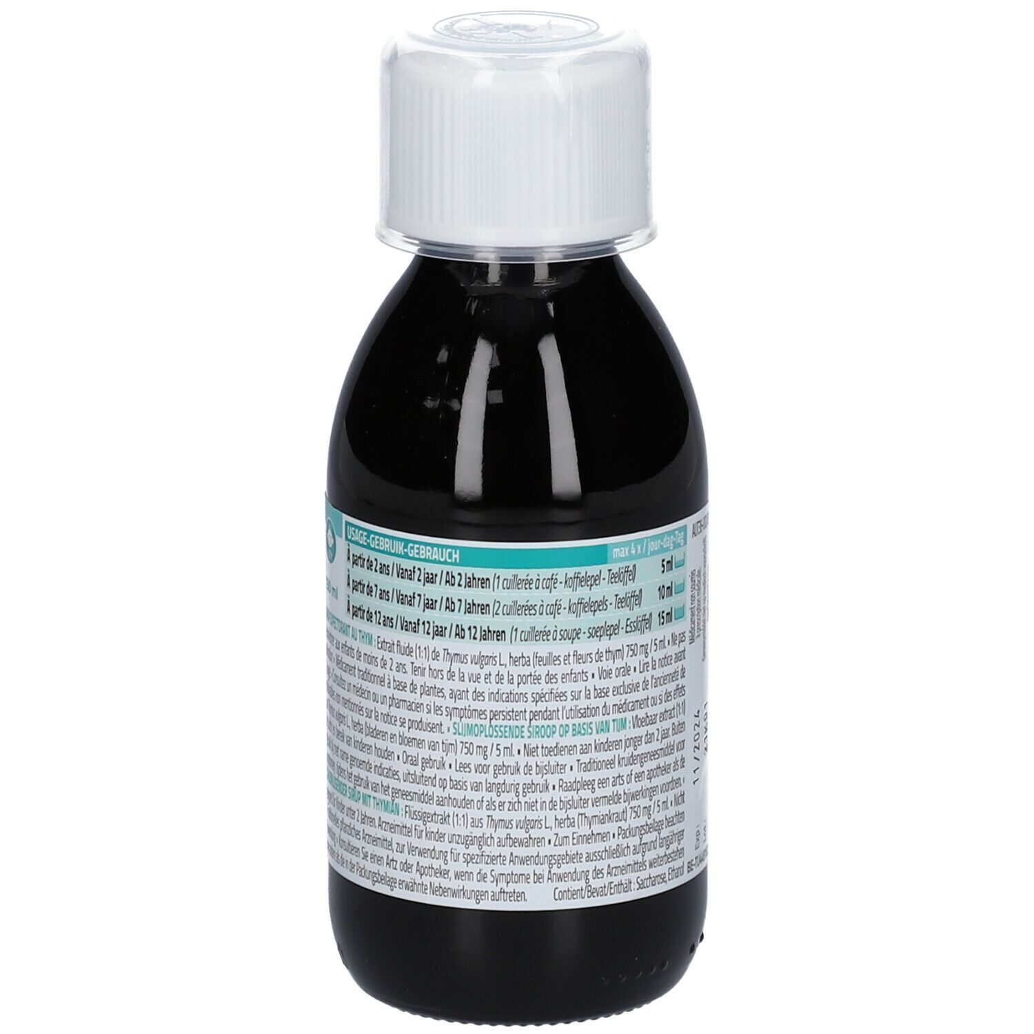 Thymoseptine® Tijmsiroop 150 ml - Farmaline