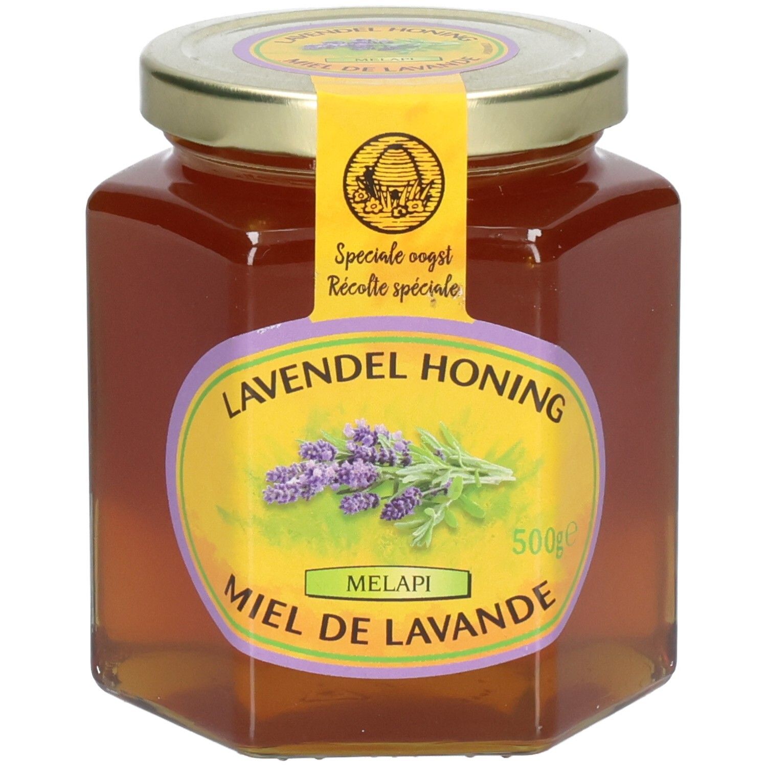 Melapi Lavendelhoning 500 g - farmaline.be