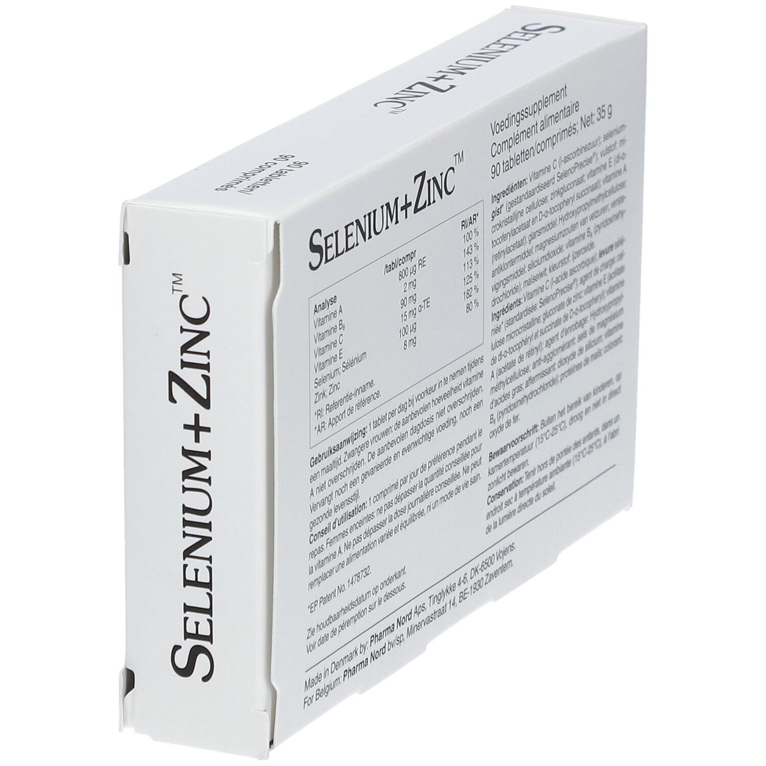 Pharma Nord Selenium+Zinc 90 St - Farmaline