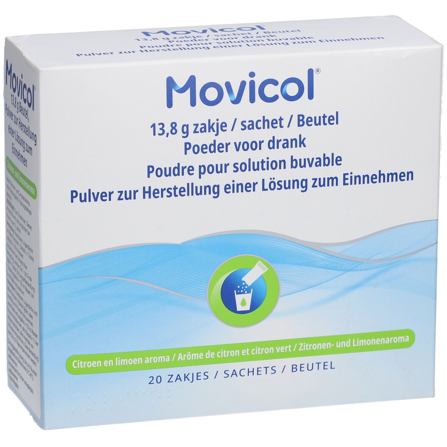 Movicol 20 St - farmaline.be