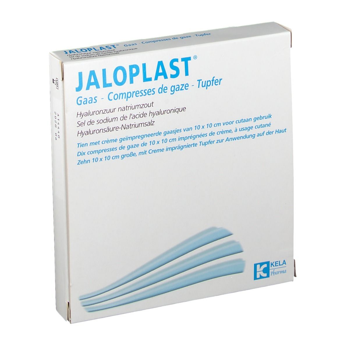 Jaloplast Bandes Gaze 10cm x 10cm 1 pc(s) - Farmaline