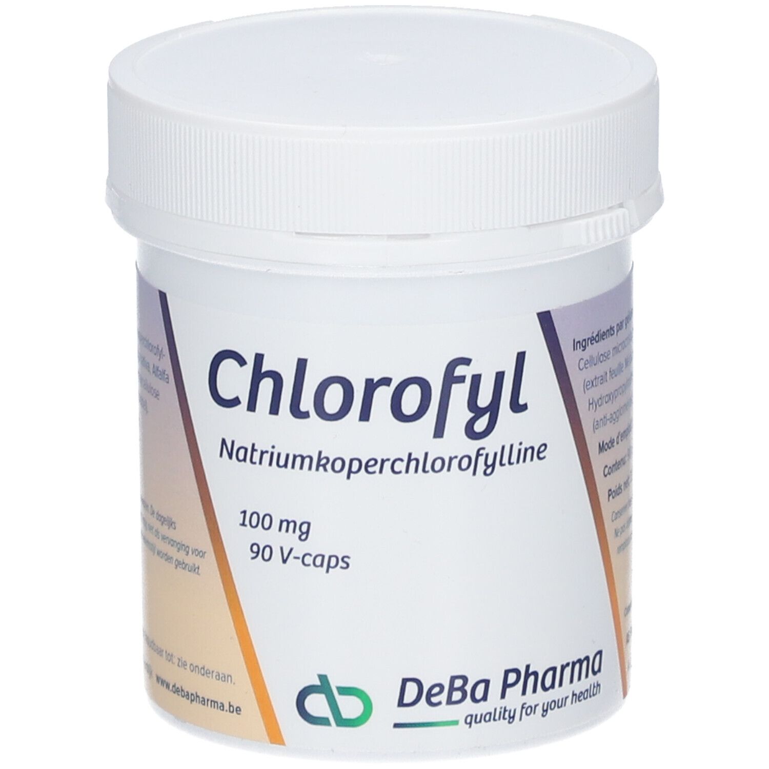 DeBa Pharma Chlorofyl 100 mg 90 St - Farmaline