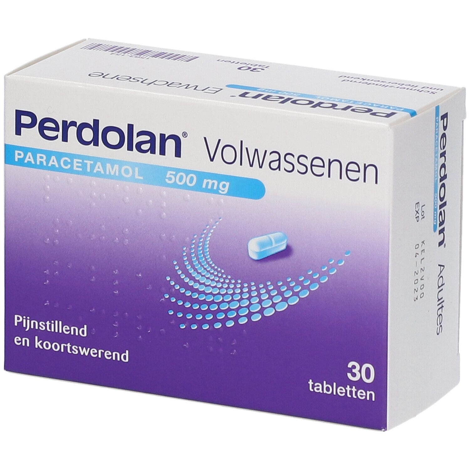 Perdolan® Adultes 500mg 30 pc(s) - Farmaline