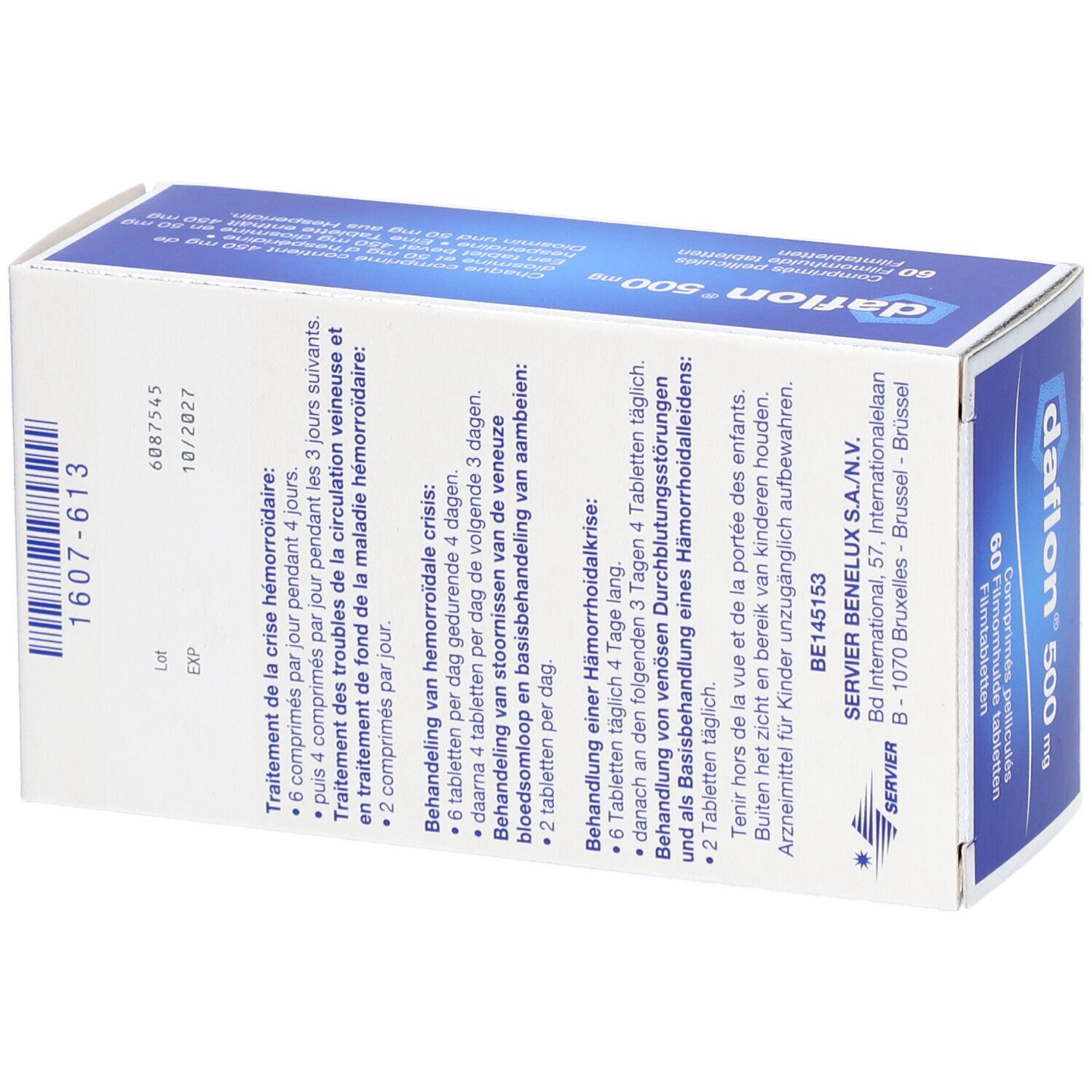 Daflon 500 60 pc(s) - Farmaline