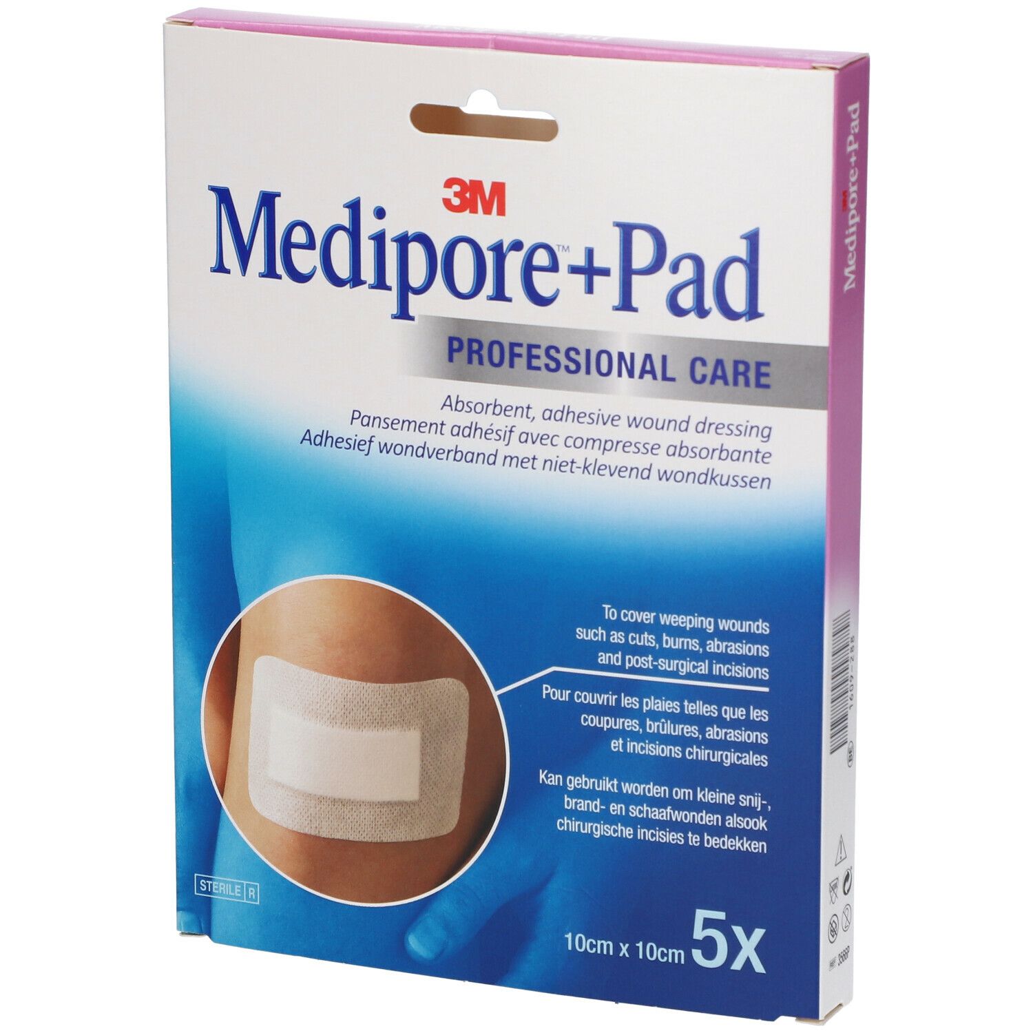 3M Medipore + Pad Surgical Tape Met Absorberend Kompres 10cm X 10cm ...