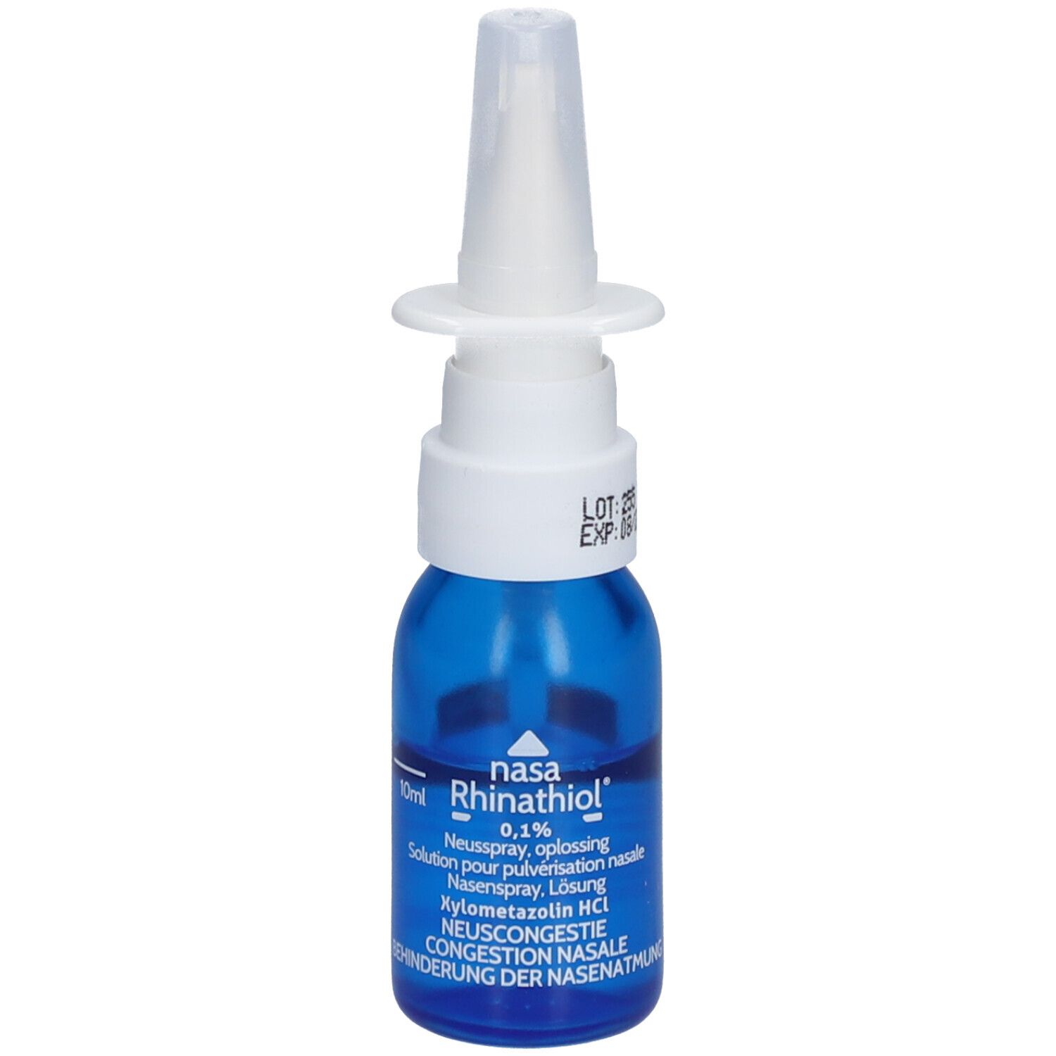 Nasa Rhinathiol 0,1 % - Nez Bouché 10 ml - Farmaline