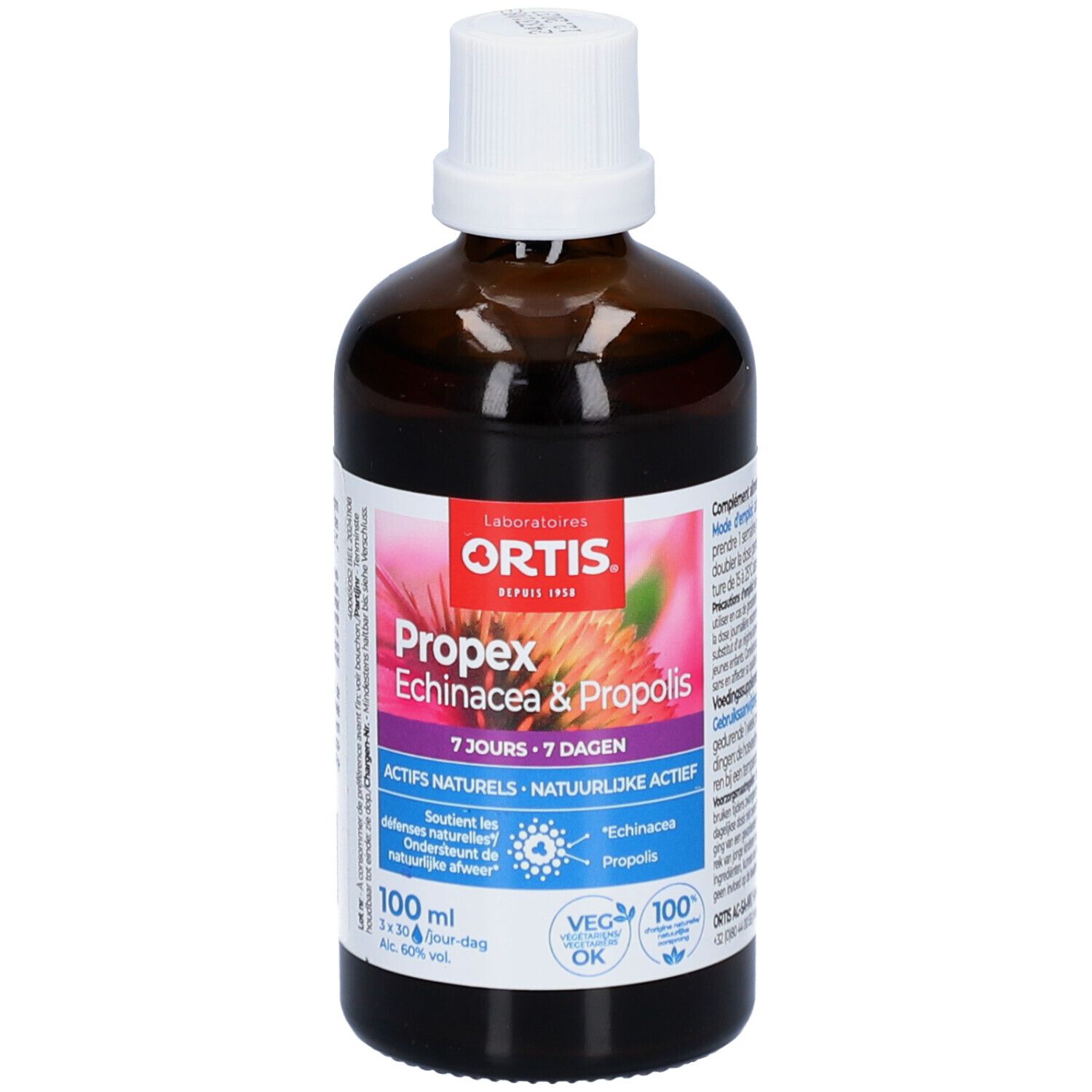 Ortis® Propex Echinacea + Propolis 100 ml - farmaline.be