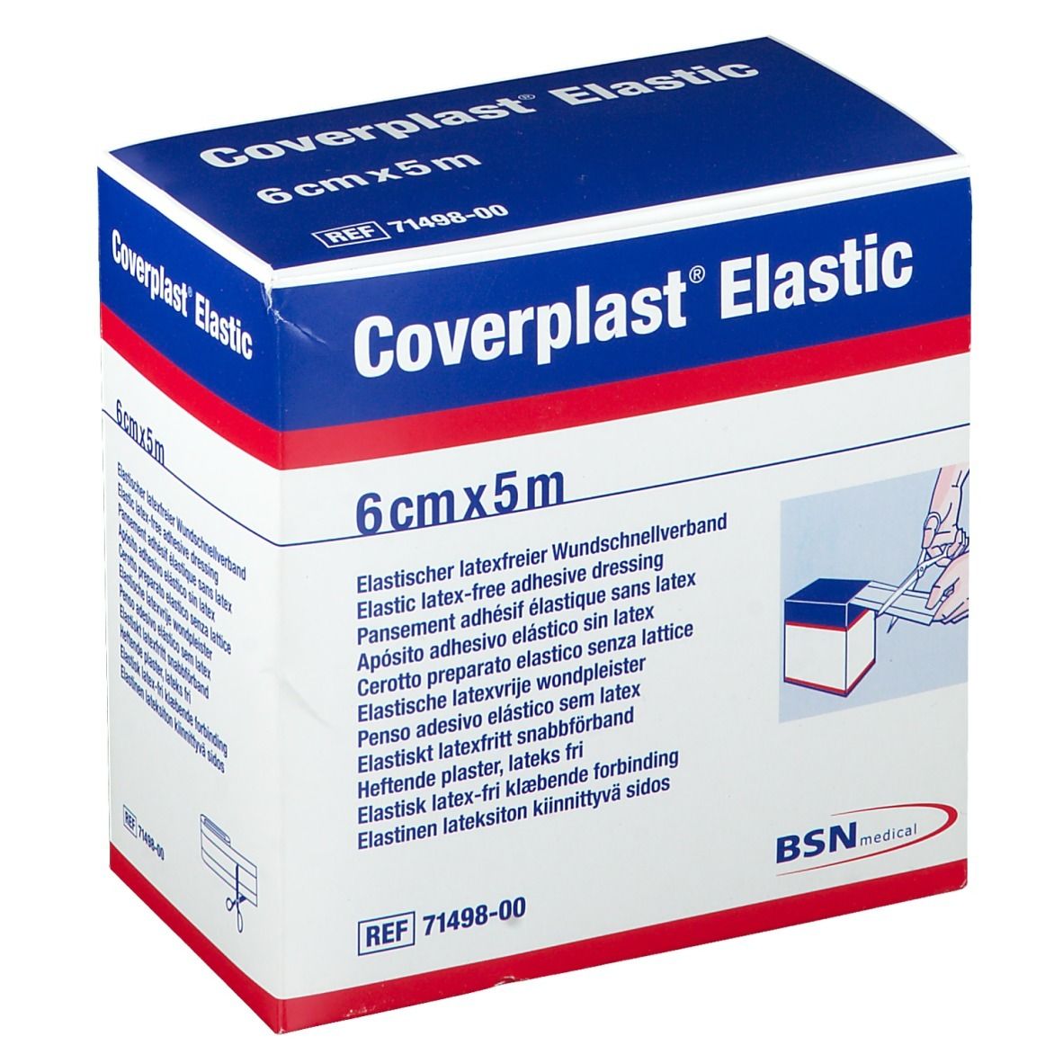 Coverplast Elastic Pancement Urgence 6cm x 5m 1 pc(s) - Farmaline