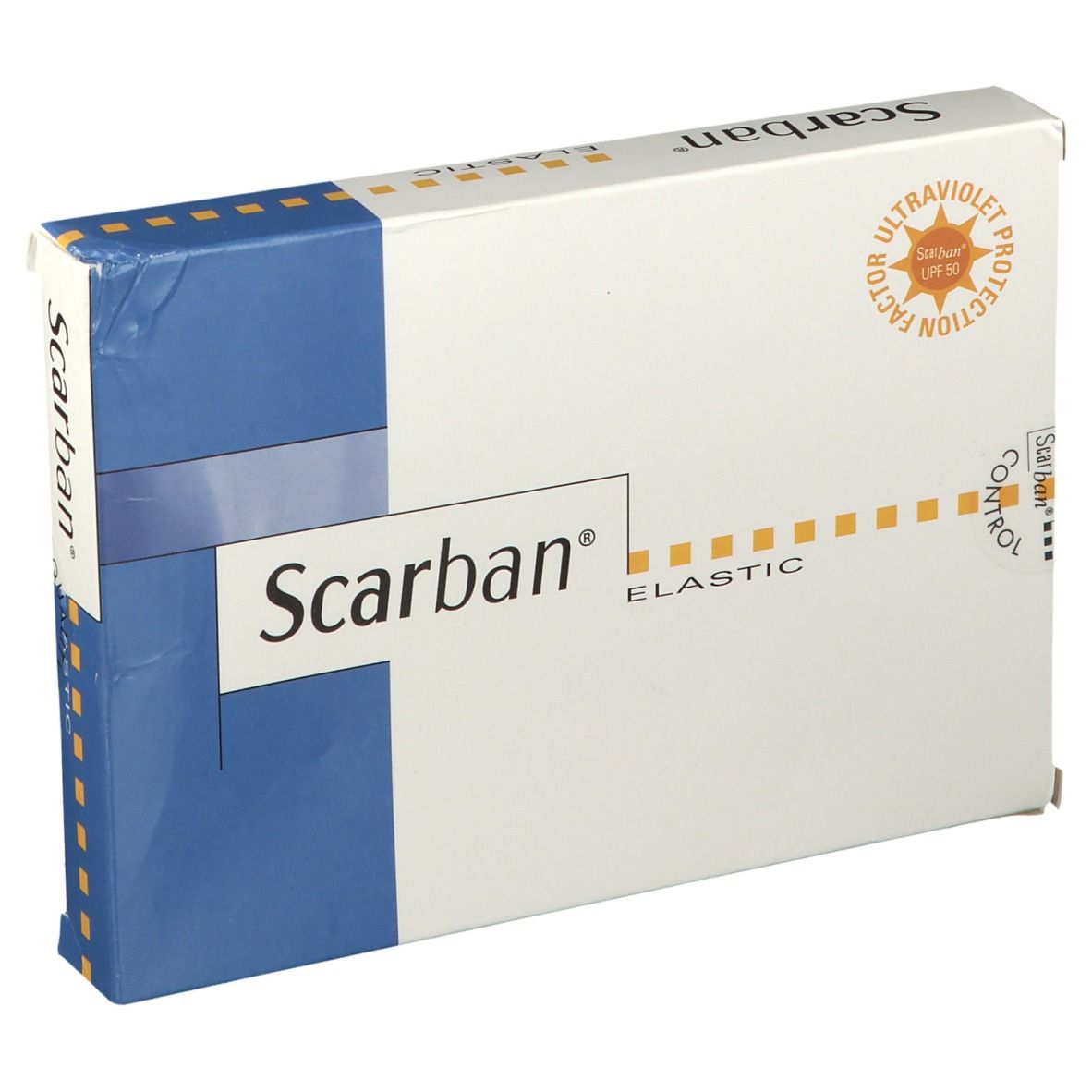 Scarban Elastic Silicone Sheet 10cm x 15cm + lav. 50ml 1 pc(s) - Farmaline