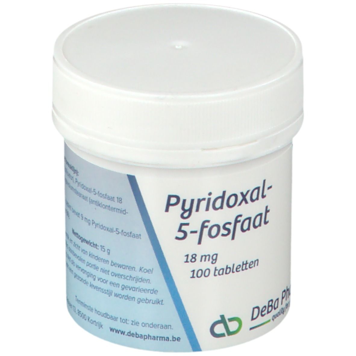 Deba Pharma Pyridoxal-5 Fosfaat 18mg 100 St - Farmaline