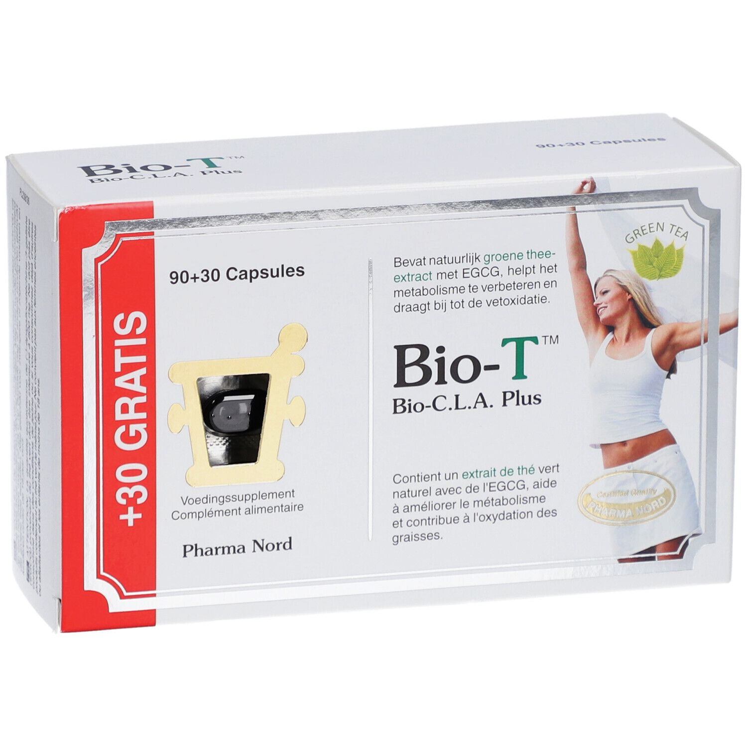 Pharma Nord Bio-T +30 Capsules GRATIS 90+30 St - Farmaline