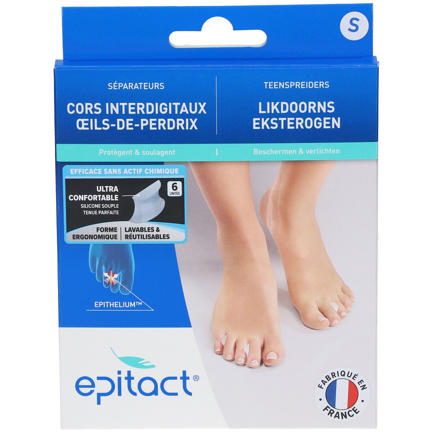Epitact® Teenspreiders Likdoorns - Eksterogen Small 6 St - Farmaline