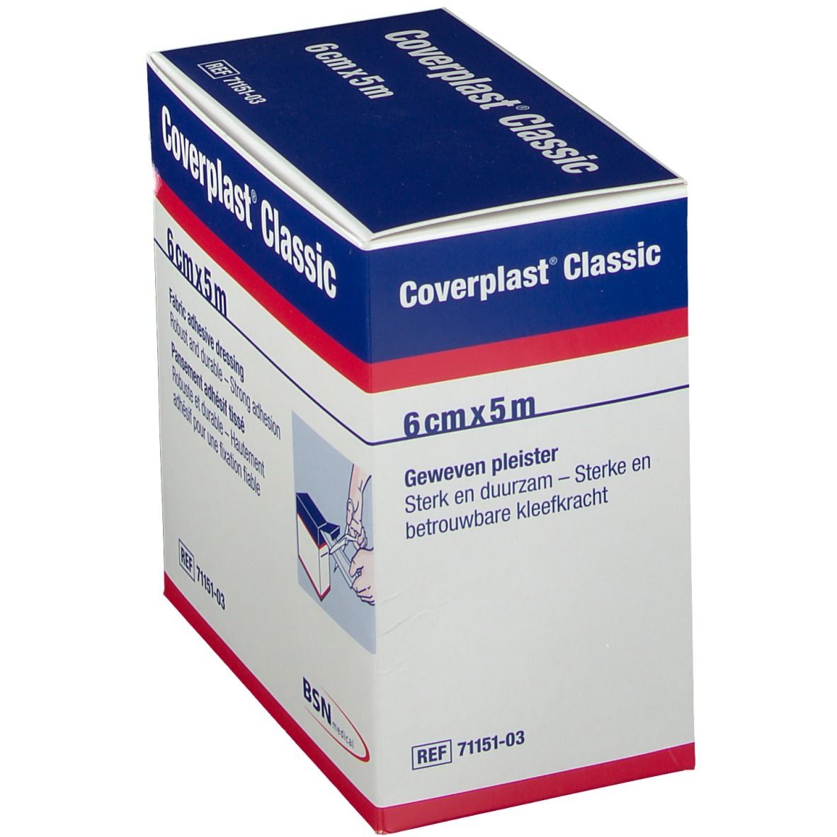 Coverplast Classic 6,0cmx5,0m 1 St - Farmaline