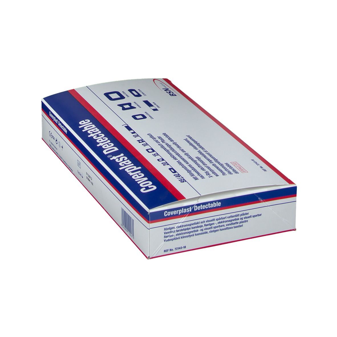 Coverplast Detectable Assortiment Pansements 95 pc(s) - farmaline.be