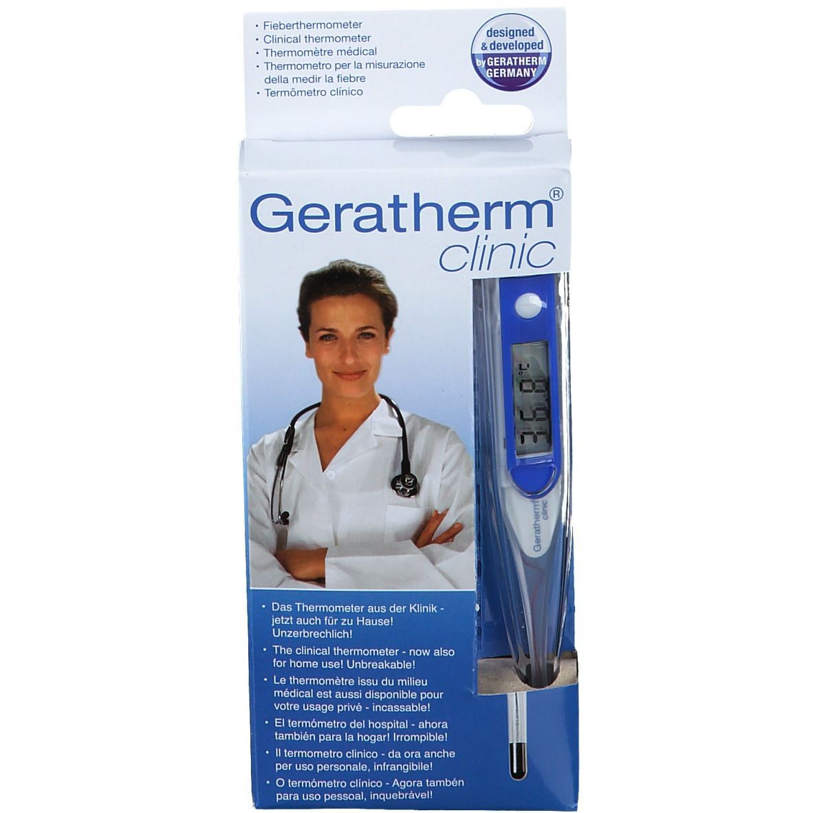 Geratherm Digitale Thermometer 1 St - Farmaline