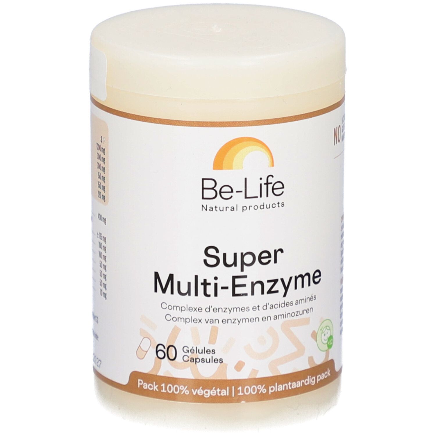 Be-Life Super Multi-Enzymes 60 St - Farmaline