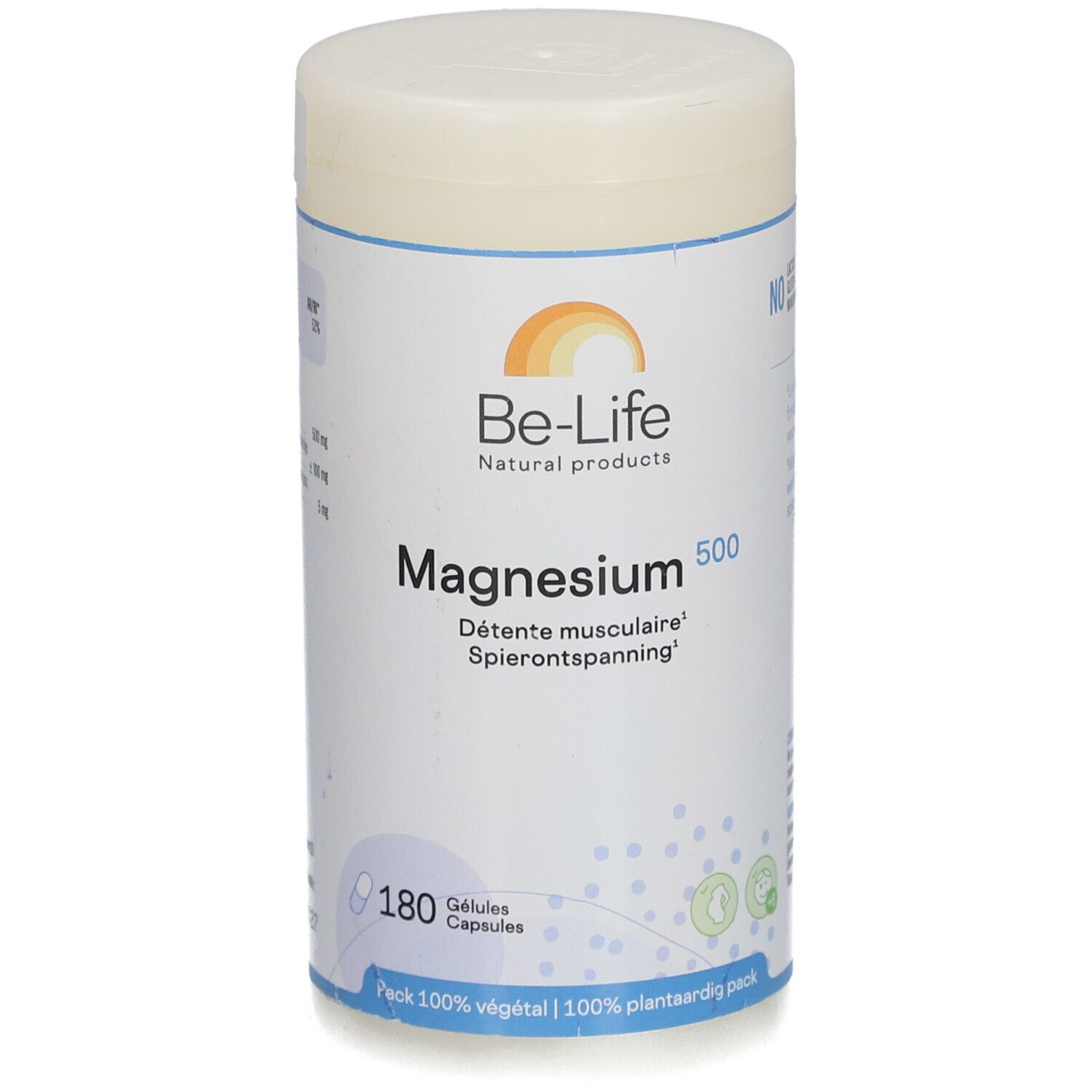 Be-Life Magnesium 500 180 St - Farmaline