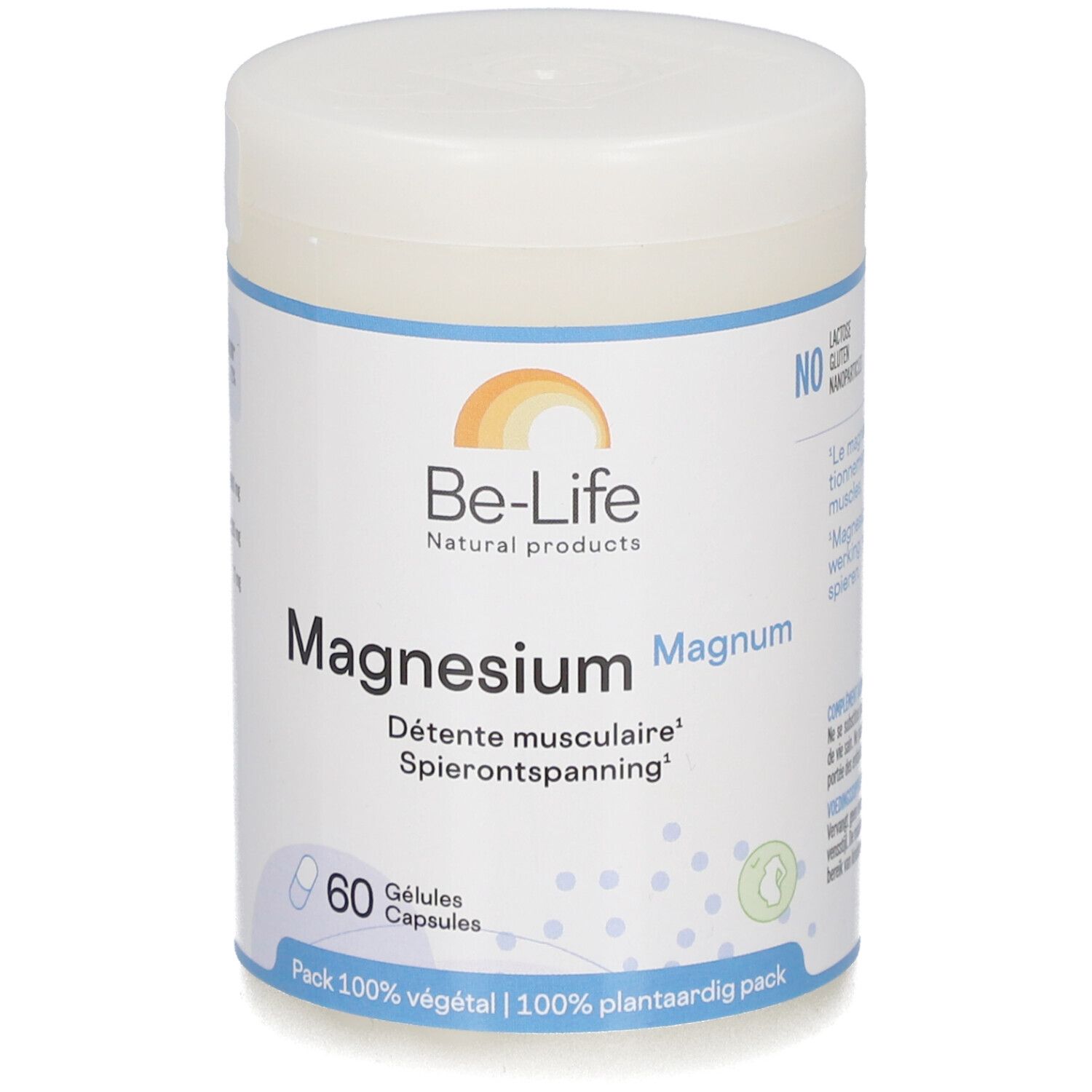 Be-Life Magnesium Magnum 60 St - farmaline.be