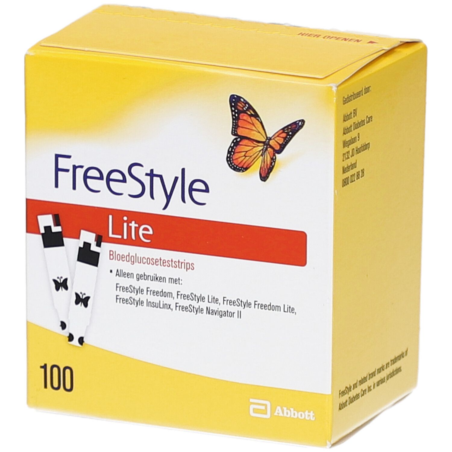Freestyle Lite Strips 100 pc(s) - Farmaline