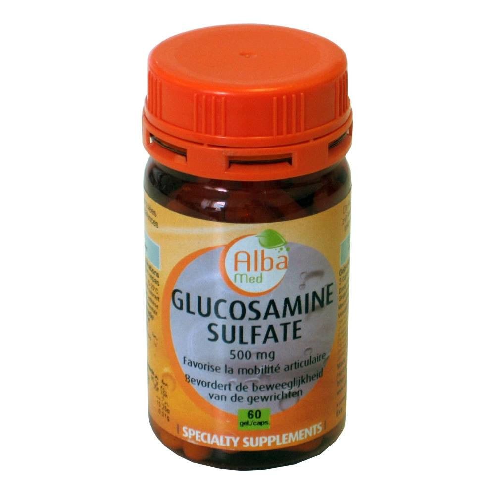 Albamed Glucosamine Sulf 500mg 60 pc(s) - Farmaline