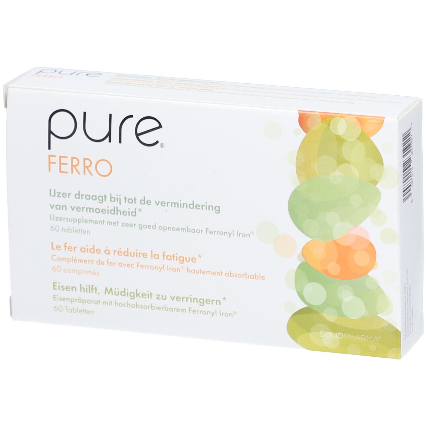 Pure® Ferro 60 St - farmaline.be