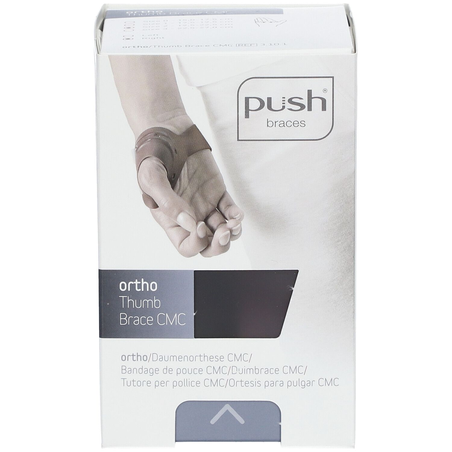 Push Bandage De Pouce Ortho CMC Droite 19.5-22.5cm T2 1 pc(s) - Farmaline