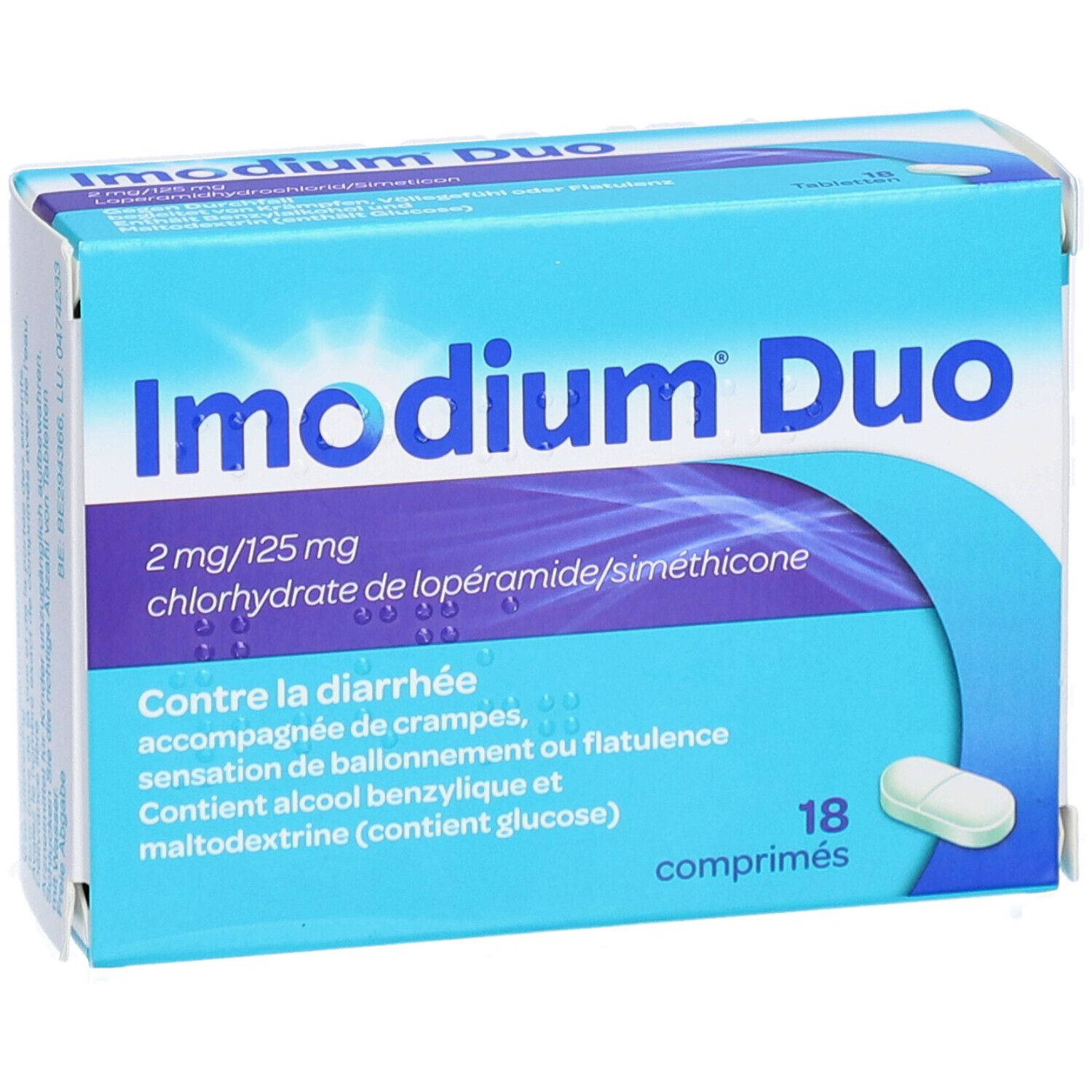Imodium® Duo 18 St - farmaline.be
