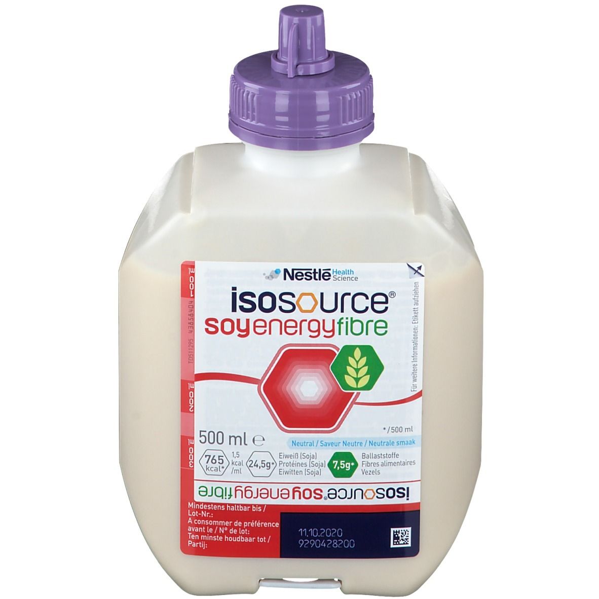 Isosource Soy Energy Fibres Smartflex 500 ml - Farmaline