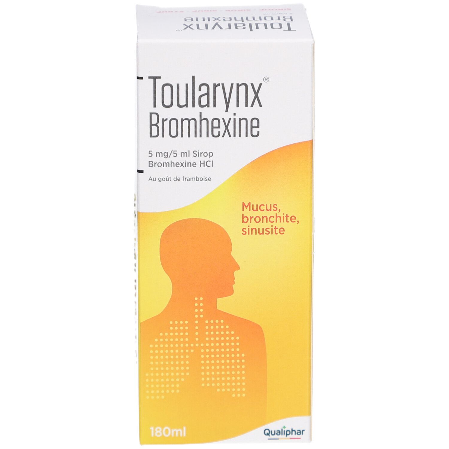 Toularynx Bromhexine Slijmhoest 180 ml - Farmaline