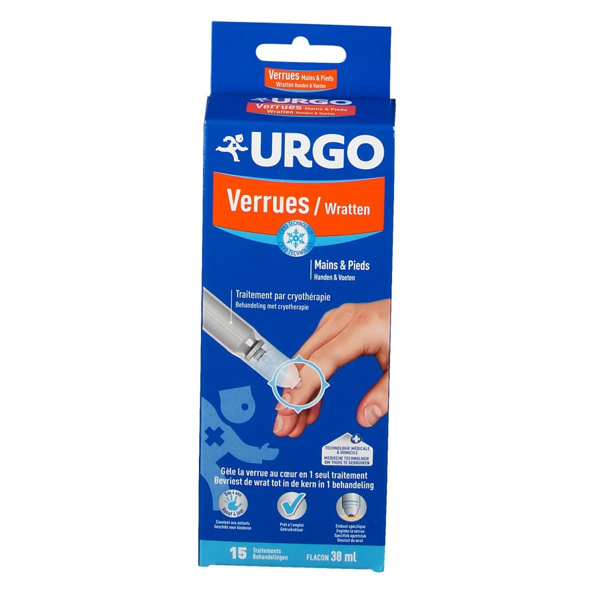 Urgo Wratten Behandeling met Cryotherapie 38 ml - Farmaline