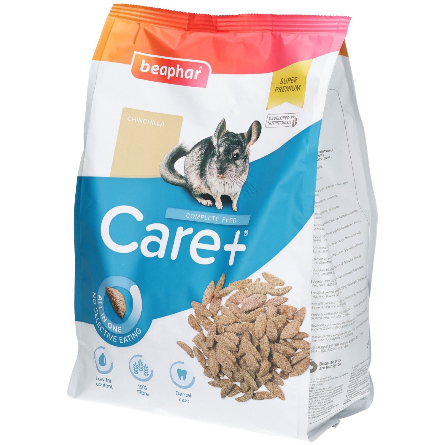 Beaphar Care+ Chinchilla 1,5 kg - Farmaline