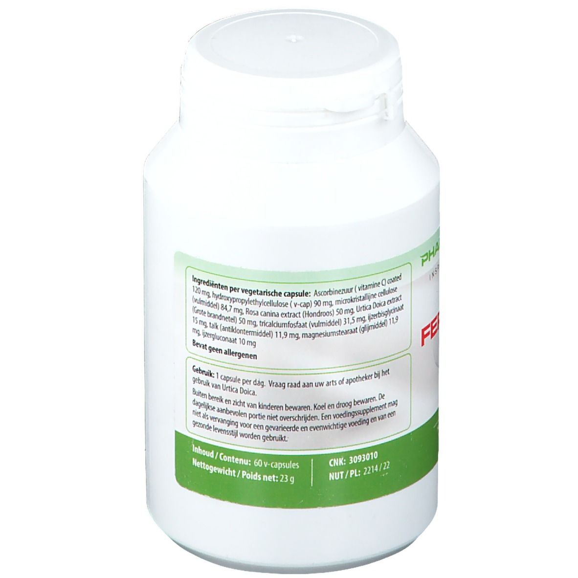 PharmaNutrics Ferrumix Plus 60 St - farmaline.be