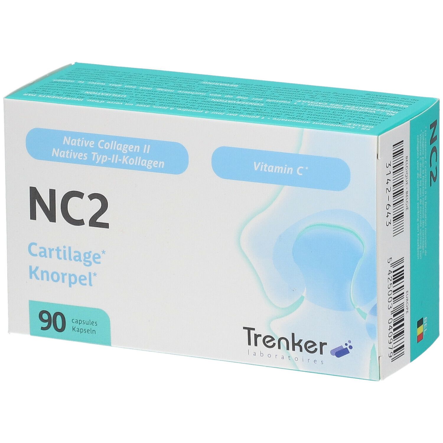 NC2 Native Collagen II Cartilage 90 pc(s) - Farmaline