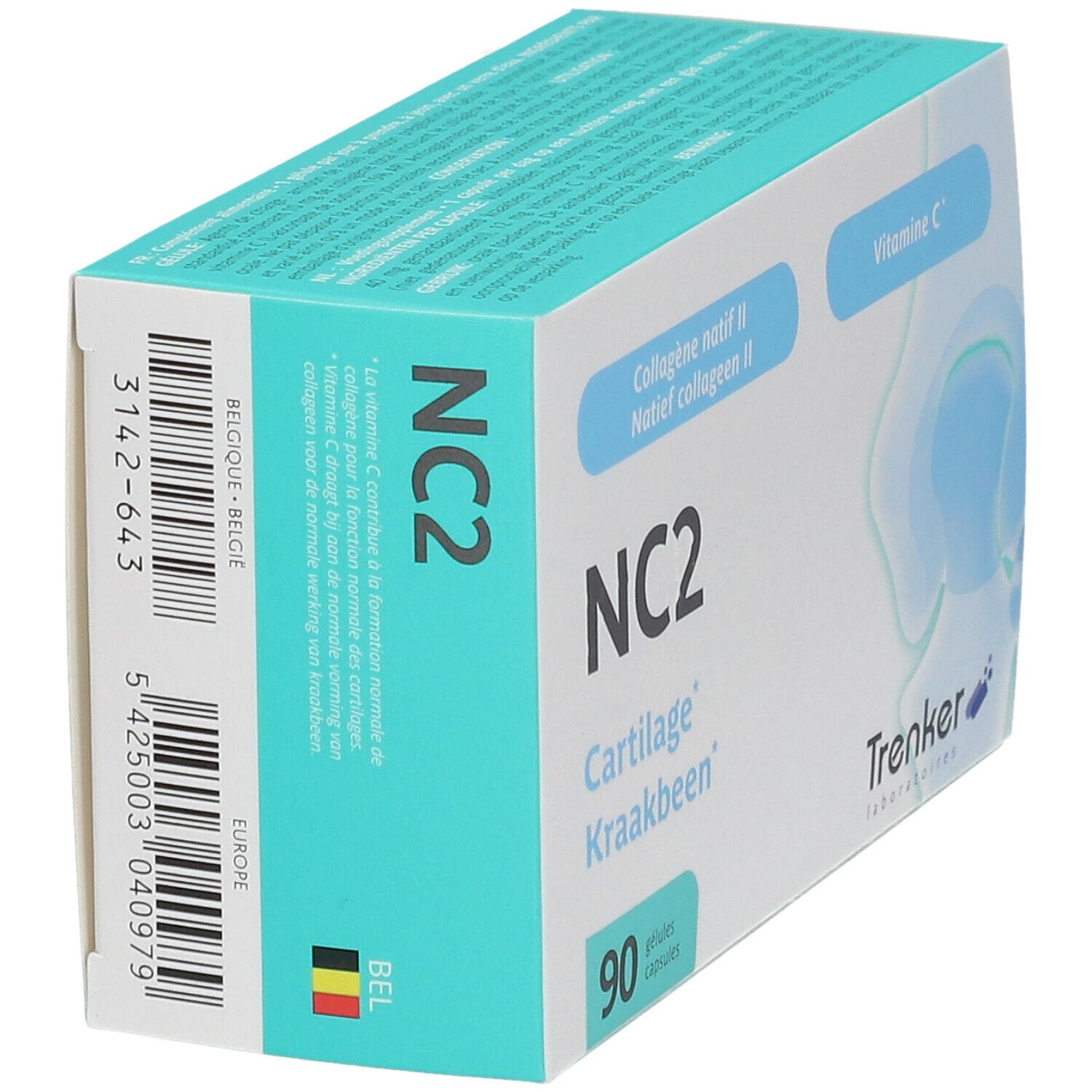 NC2 Native Collagen II Kraakbeen 90 St - Farmaline