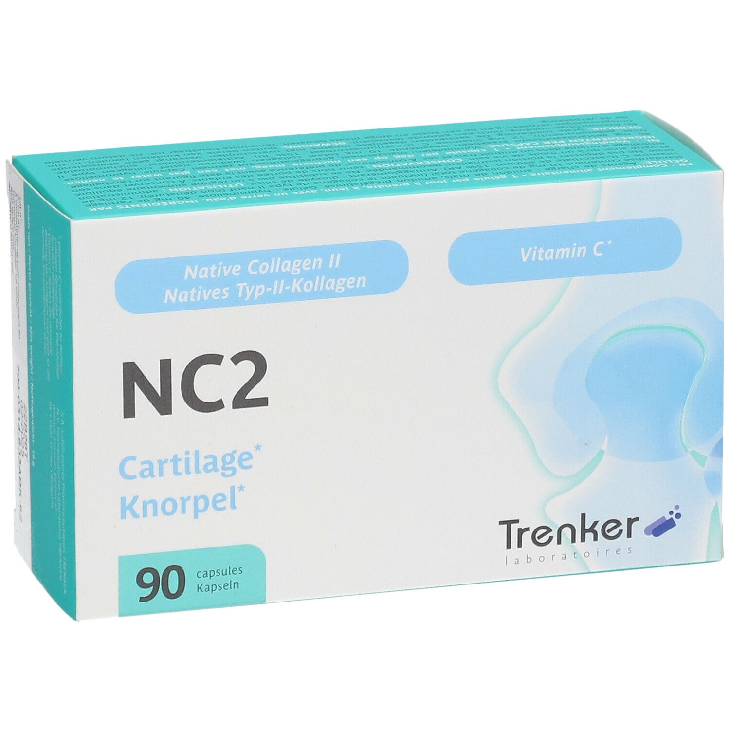 NC2 Native Collagen II Kraakbeen 90 St - Farmaline