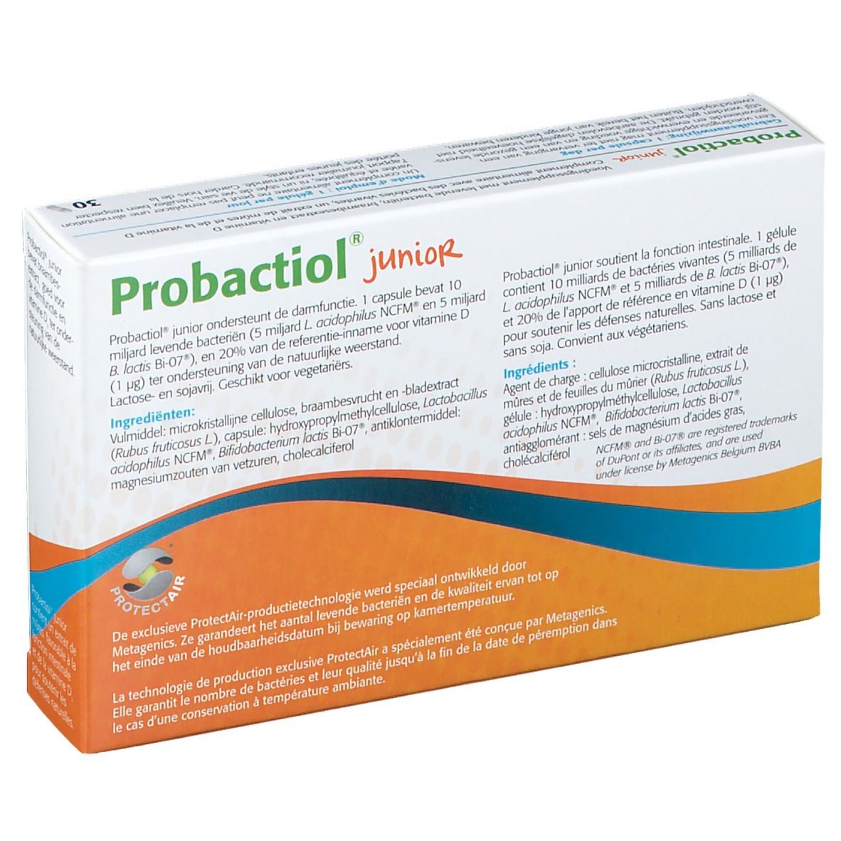 Probactiol Junior Protect Air 30 St - Farmaline