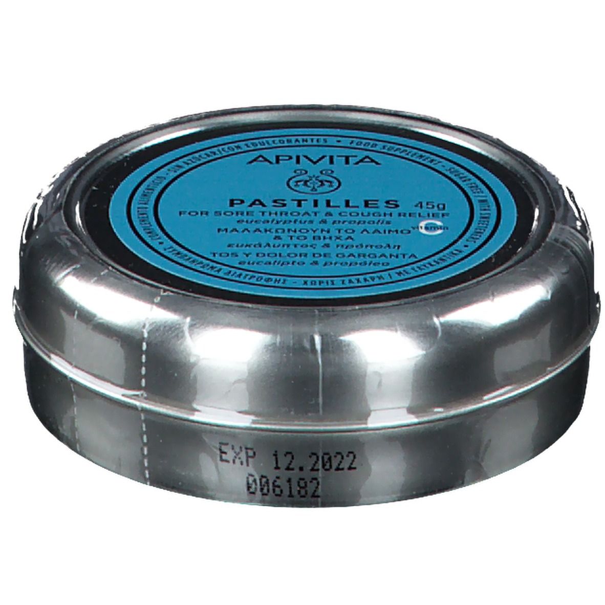 Apivita Pastilles Eucalyptus & Propolis 45 g - Farmaline