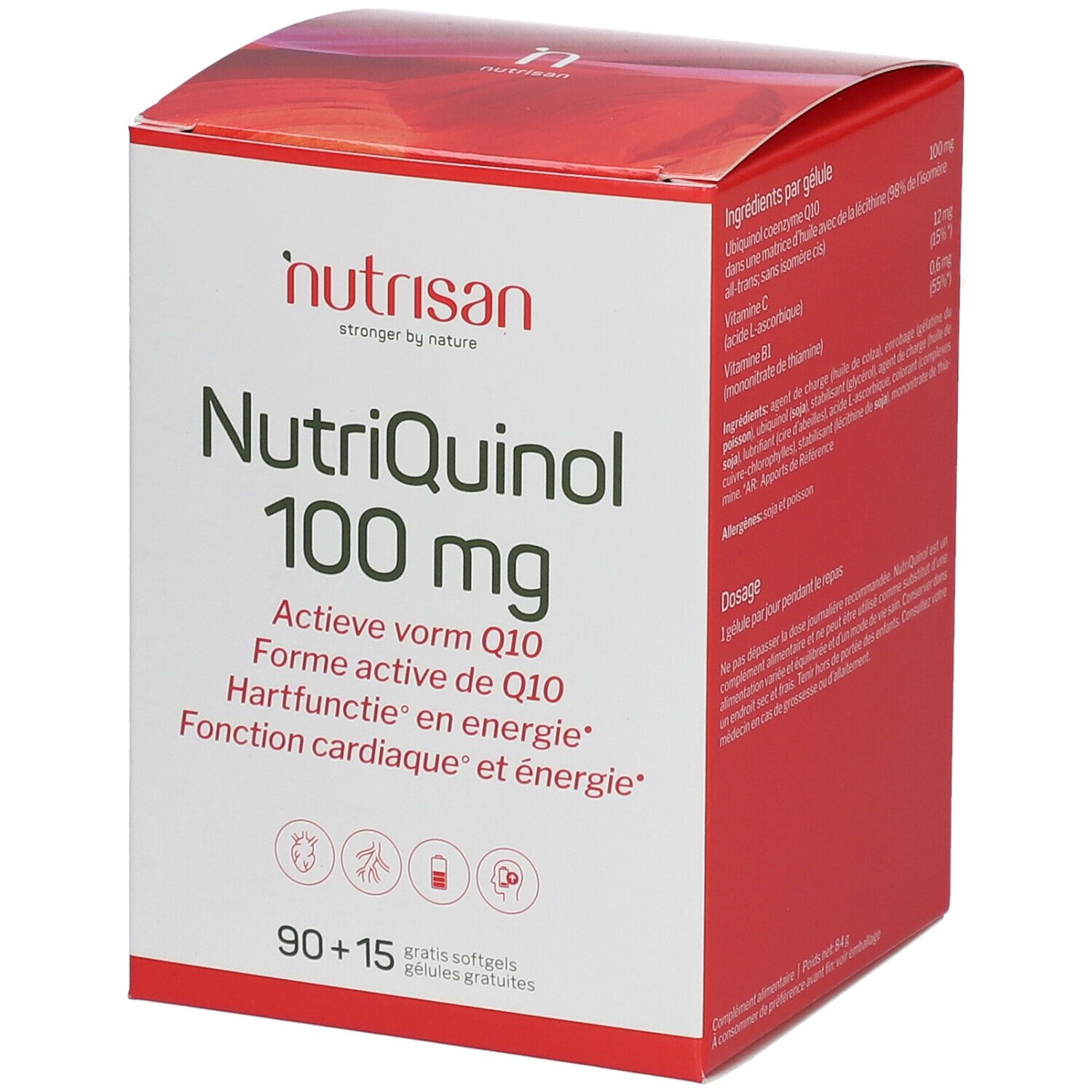 Nutriquinol 100 mg 105 St - Farmaline
